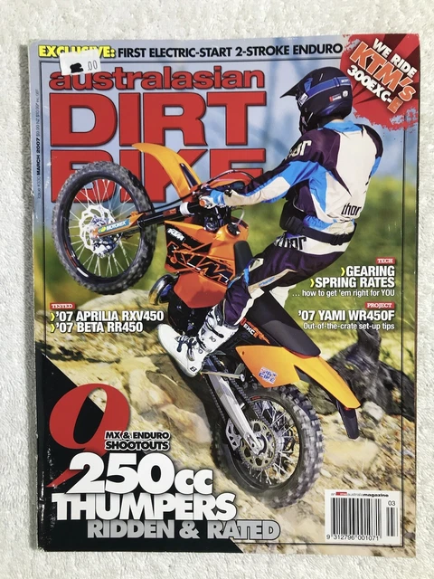 AUSTRALASIAN DIRT BIKE Magazine. Issue: 330. March 2007. FREE POST AUS ...
