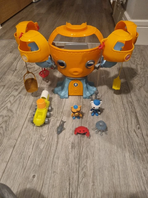 OCTONAUTS OCTOPOD POSEABLE Figures, Sea Creatures Gup Cbeebies Toys £39 ...