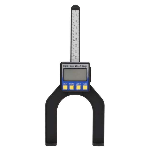 DIGITAL DEPTH GAUGE High Definition Display Height Meter With Strong ...