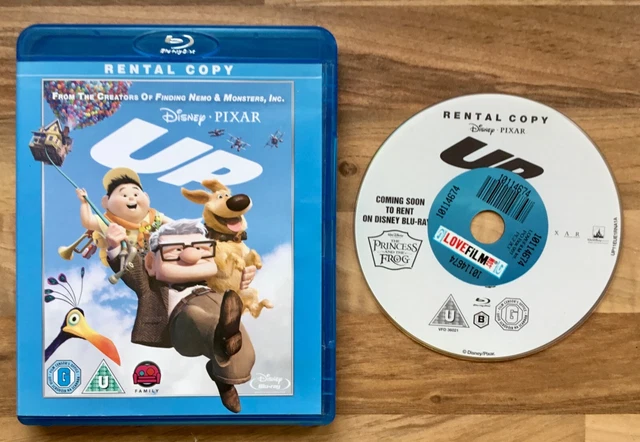 UP - DISNEY / Pixar - Blu-Ray Rental Copy Disc Feature Film & Bonus ...