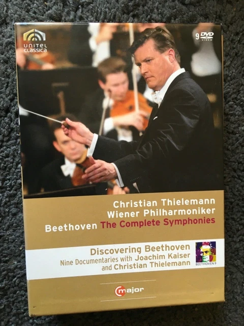 BEETHOVEN COMPLETE SYMPHONIES Thielemann Vienna Philharmonics DVD Box ...