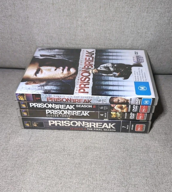 PRISON BREAK: THE Complete Series DVD Seasons 1-4 LOT Season 1 2 3 4 ...