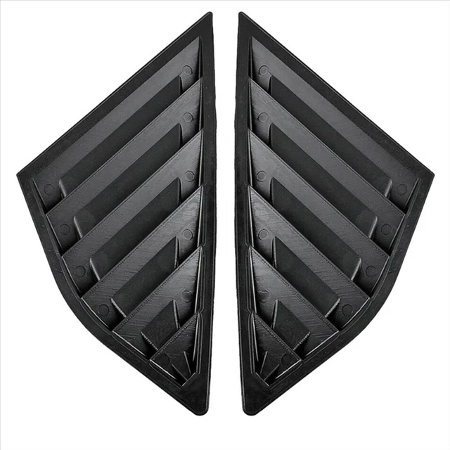 REAR QUARTER WINDOW Louvers for Focus MK3 Hatchback 2012-2018 Car ...