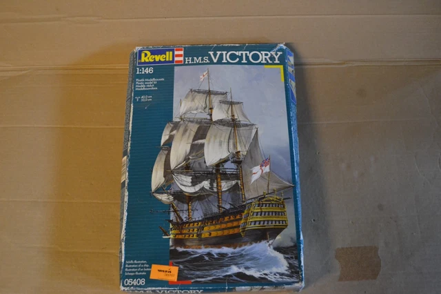 MAQUETTE REVELL REF 05408 au 1:146 ( H.M.S VICTORY ) DANS L'ETAT. EUR ...