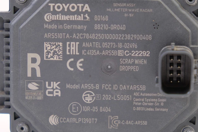 2023-2025 TOYOTA RAV4 Distance Control Radar Sensor Module Unit 88210 ...