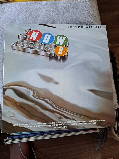 NOW THAT'S WHAT I Call Music 8 Vinyl Record Album LP EMI NOW 8 1986 Pop ...