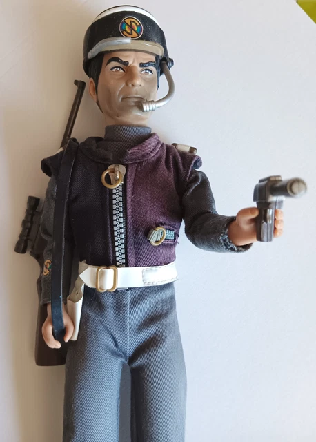 CAPTAIN BLACK 12 inch Talking Action Figure 2001 - Rare £50.00 ...