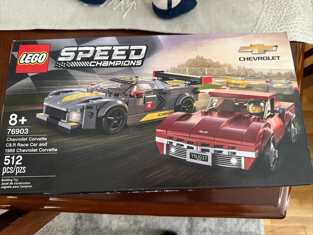 LEGO SPEED CHAMPIONS: Chevrolet Corvette C8.R Race Car and 1968 ...