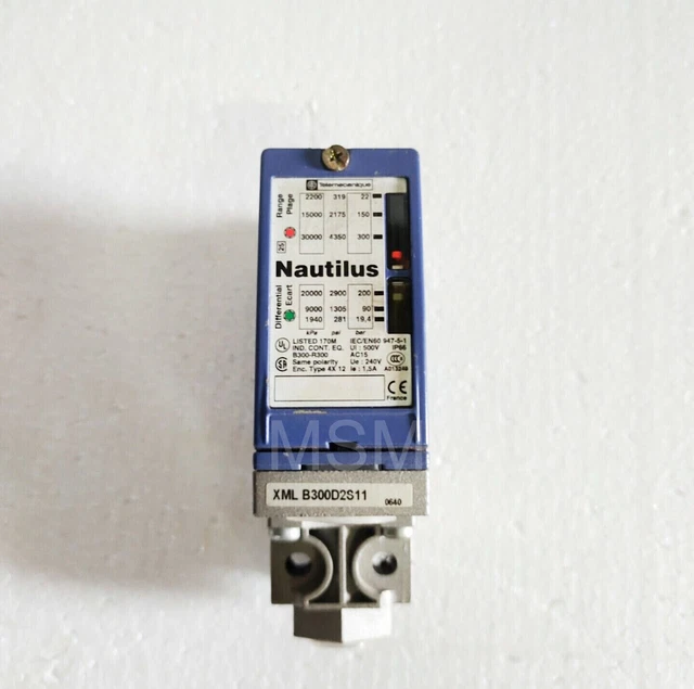 XMLB300D2S11 TELEMECANIQUE NAUTILUS Pressure Switch 300 Bar $314.18 ...
