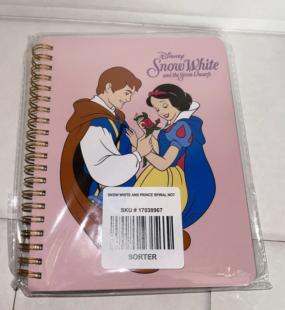 DISNEY'S SNOW WHITE and the Seven Dwarfs Journal Notebook, NEW In Pack ...