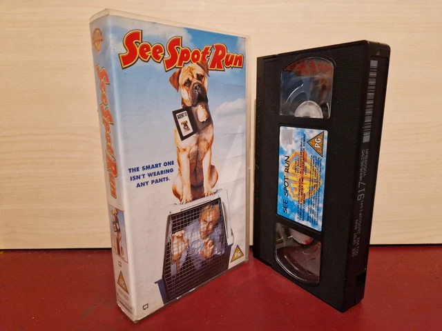 SEE SPOT RUN - David Arquette - Angus T. Jones - PAL VHS Video Tape ...