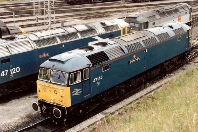 PHOTO CLASS 47 Loco No 47289 - 47321 - 31280 - 20178 - 31260 Top Row ...