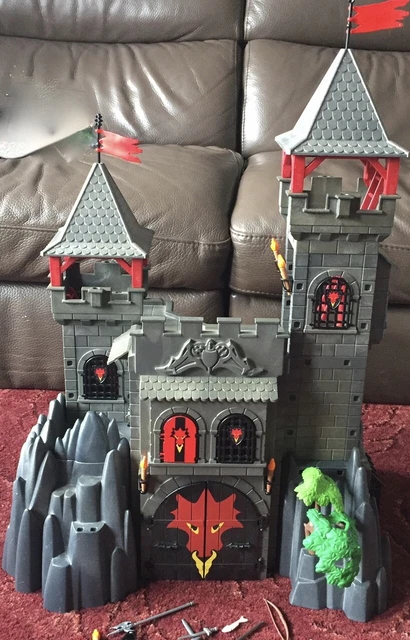 PLAYMOBIL 3269 KNIGHTS Rock Castle - Good played with set + extras EUR ...