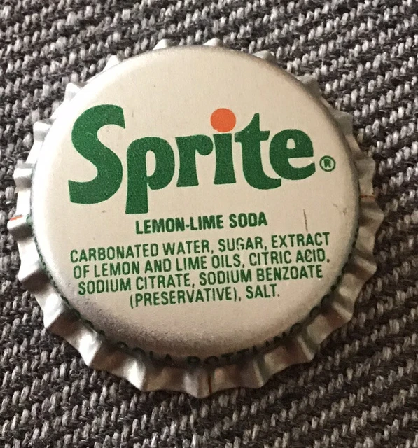OLD CROWN CORK USA Coca Cola Sprite Bottle Cap Tappi KK Crown Capsule ...