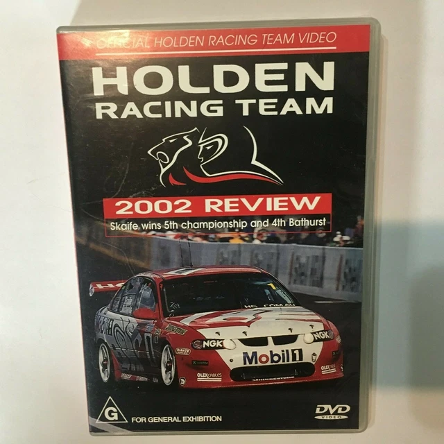 OFFICIAL HOLDEN RACING Team 2002 Review - Dvd - R4 - Vgc - Free Post ...