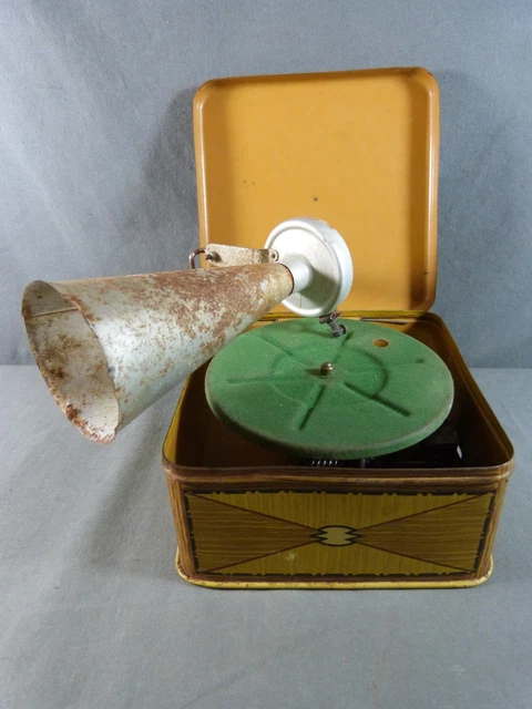 JOUET ANCIEN : Pigmyphone, Gramophone/phonographe jouet pour enfants ...