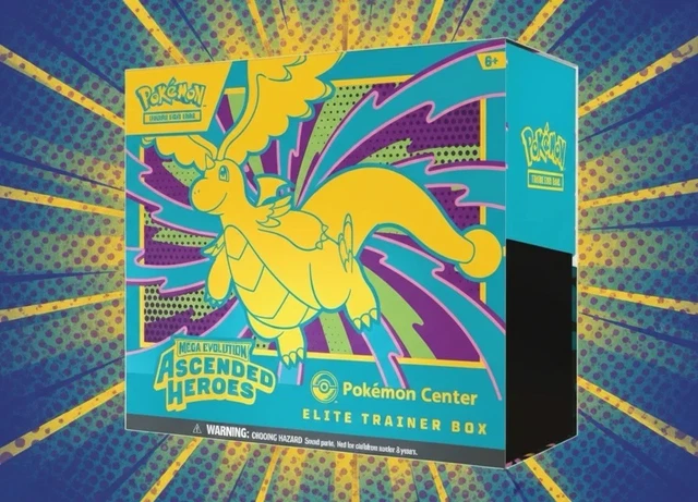 (PRESALE) ASCENDED HEROES Mega Evolution - Pokémon Center Elite Trainer ...