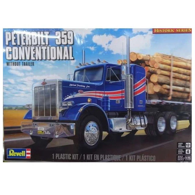 REVELL 85-1506 PETERBILT 359 Conventional Truck 1:25 Scale Kit £34.99 ...