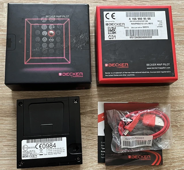 BECKER MAP PILOT 2023 Map Mercedes GPS Sat Nav Unit £169.00 - PicClick UK