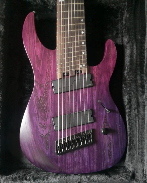LEGATOR N9 IRIS Fade 9 string multiscale electric guitar Fishman ...