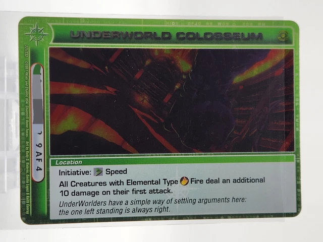 CHAOTIC CARD: UNDERWORLD Colosseum Dawn Of Perim Dop Rare Location $5. ...