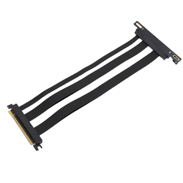 RIGHT ANGLE PCIE 5.0 X16 Cable Long Service Life PCIe 5.0 X16 Riser ...
