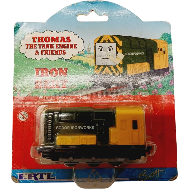 THOMAS THE TANK Engine & Friends Iron Bert Sodor Ironworks Toy ERTL ...