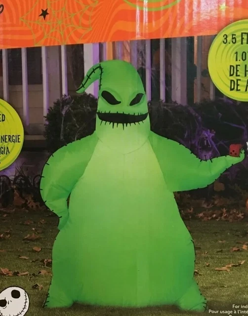 GEMMY DISNEY OOGIE Boogie Airblown Inflatable 3.5Ft Halloween Light Up ...