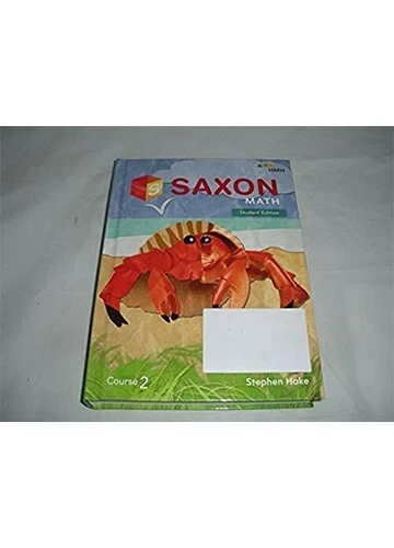SAXON MATH SER.: Saxon Math Student Edition : Course 2 2018 by HOUGHTON ...