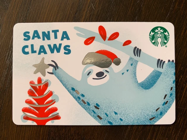 CANADA SERIES STARBUCKS "SANTA CLAWS 2019" - Recyclable Card - New No ...