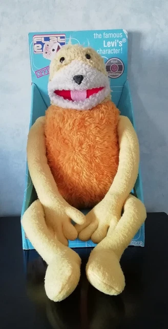 FLAT ERIC MR. Oizo jeans mascot Levi's stuffed peluche puppet + box ...