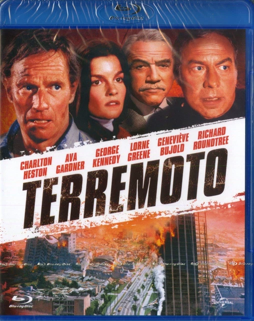 TERREMOTO (BLU-RAY) AVA Gardner Charlton Heston George Kennedy EUR 18 ...