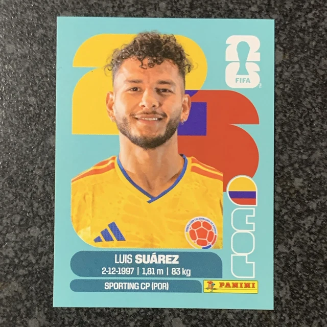PANINI FIFA WORLD Cup 2026 Sticker Luis Suárez COL 19 £1.16 - PicClick UK