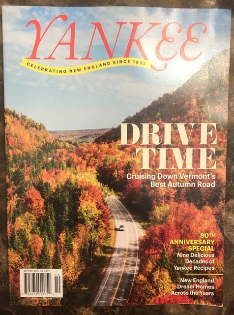 YANKEE MAGAZINE SEP/OCT 2025 Issue unread 2025 £6.65 - PicClick UK