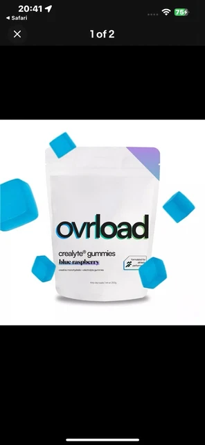 OVERLOAD CREATINE GUMMIES £22.94 - PicClick UK