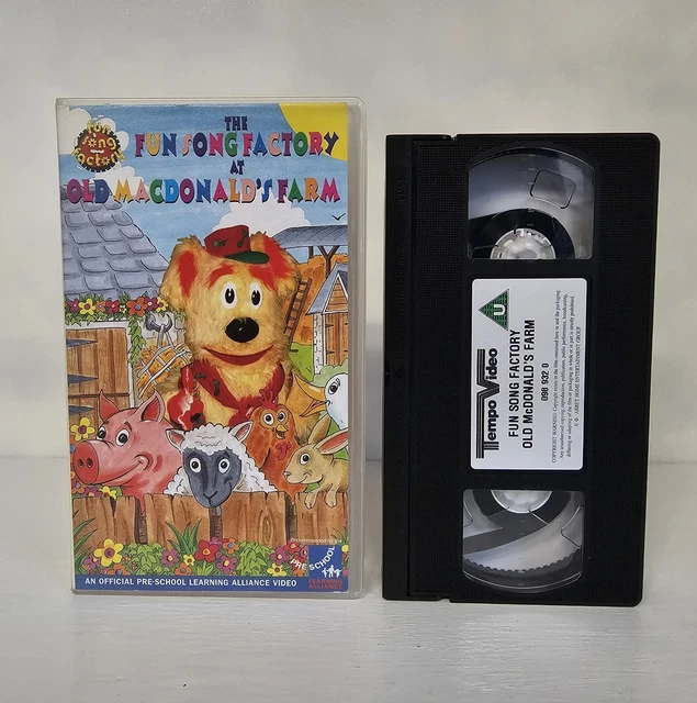 THE FUN SONG Factory At Old Macdonald's Farm Vhs £16.99 - PicClick UK