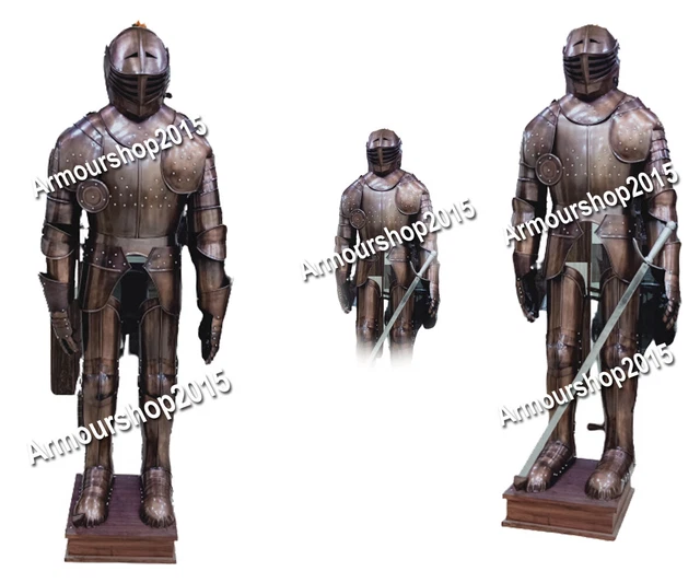 MEDIEVAL KNIGHT SUIT of Armor 17th Century Combat Full Body Armour Suit ...