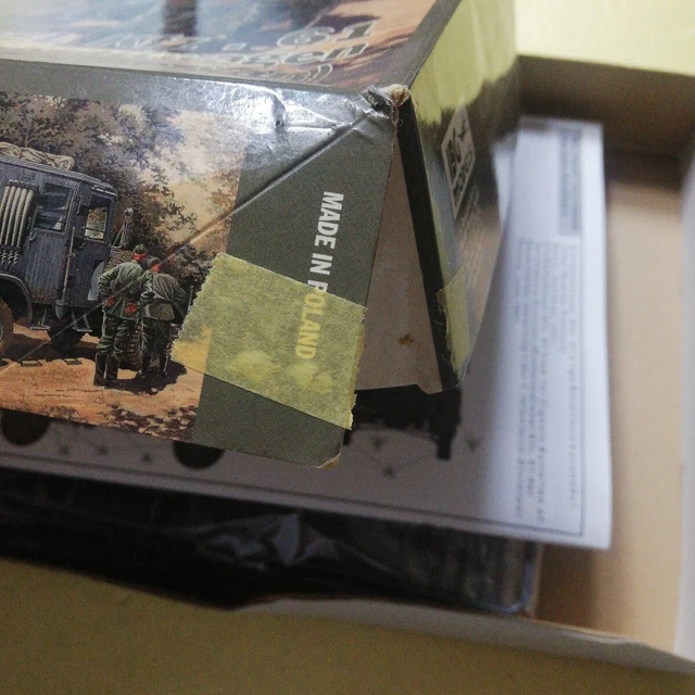 1/35 IBG ELS Mobilfunkkommandofahrzeug, Klebefehl am Umkarton, EUR 157 ...