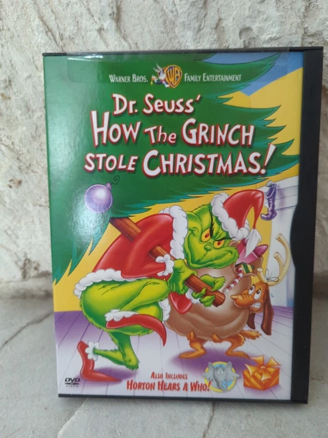 DR. SEUSS' HOW the Grinch Stole Christmas DVD & Horton Hears a Who £8. ...