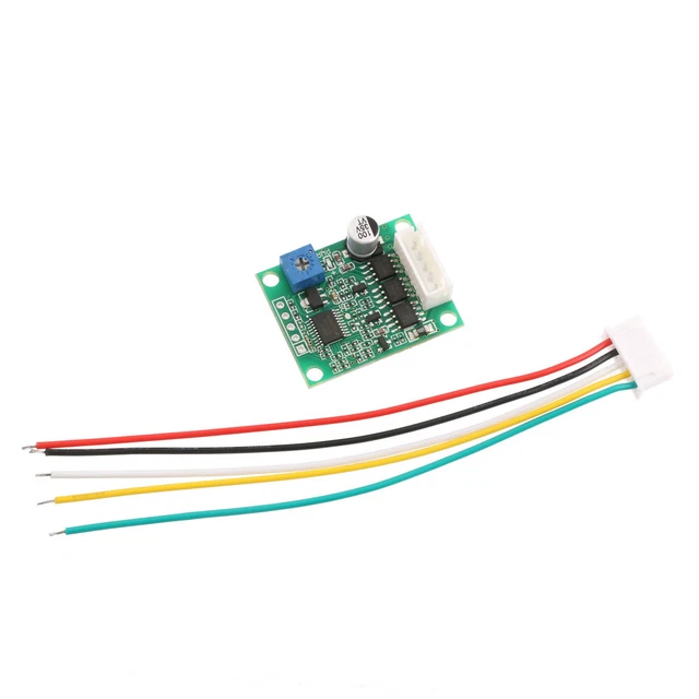 MINI DC 5-24V 3A three-phase BLDC Brushless DC Motor Speed Controller ...