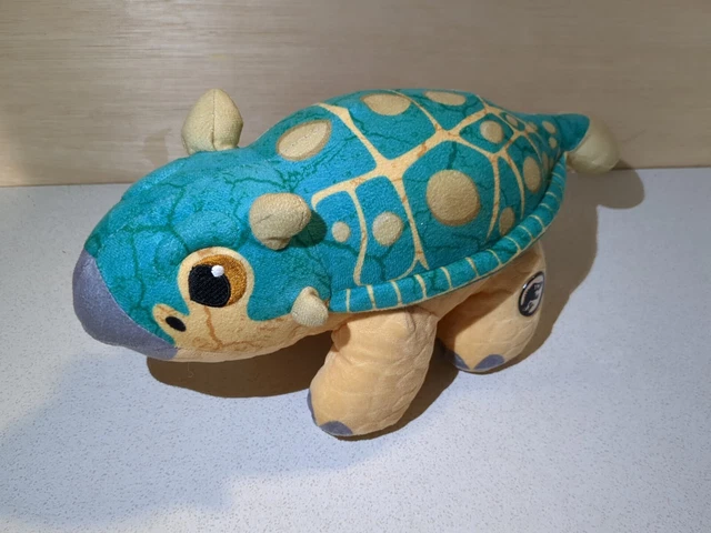 JURASSIC WORLD CAMP Cretaceous Plush - Ankylosaurus Bumpy Dinosaur 14 ...
