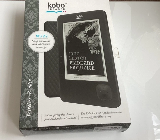 KOBO EREADER N647B In Box ( PNH ) £20.00 - PicClick UK