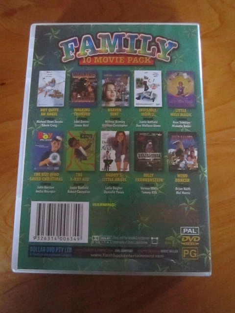 DVD 10 Movie Family Pack Box Set Great ** Must See ** $2.50 - PicClick AU