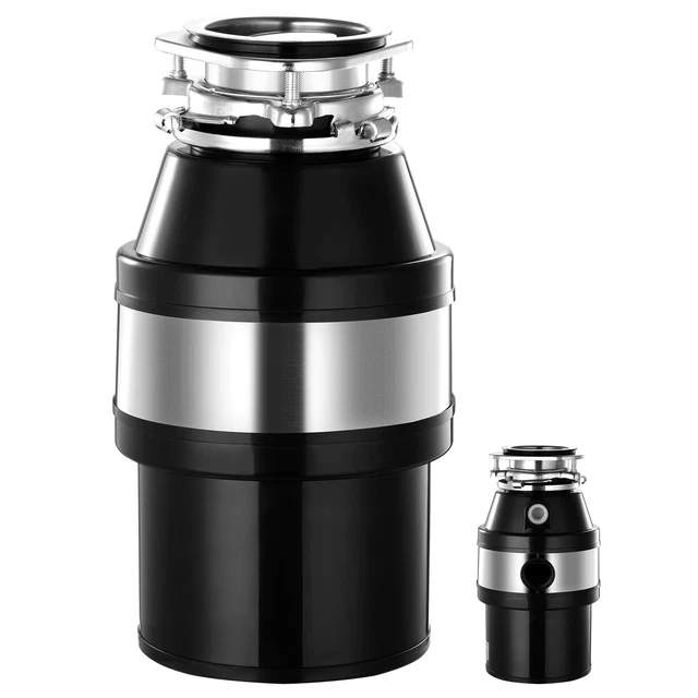 CONTINUOUS FEED FOOD Waste Disposer Standard Series 3/4 HP with Power ...