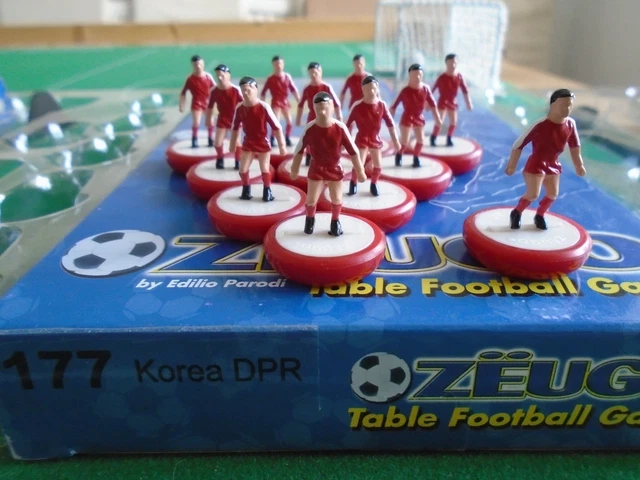 ZEUGO BLUE BOX RANGE (Subbuteo Compatible) - REF 177 - NORTH KOREA (WC ...