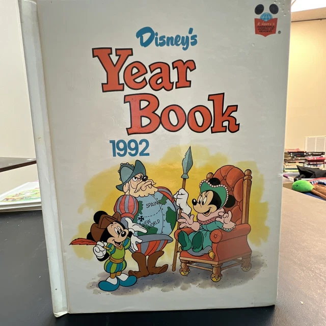 DISNEY’S WONDERFUL WORLD Of Reading- Year Book ( 1992 ) Vintage ...