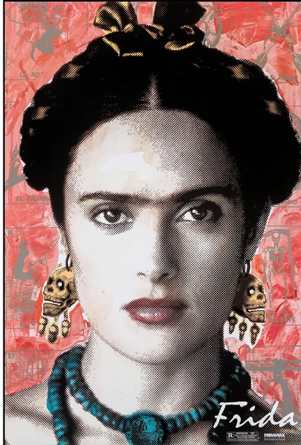 FRIDA ,SALMA HAYEK ,ALFRED MOLINA 2002 , repro affiche cinéma (40x60 cm ...