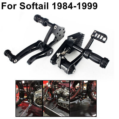 BILLET FORWARD CONTROLS For Harley Fatboy FLSTF Softail FLSTC FXSTS ...