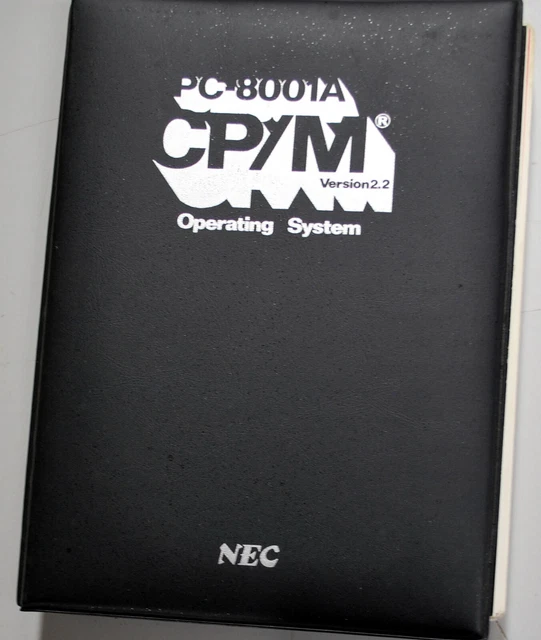 PC 8001A CP/M Operating System Users Manual & Reference manual £34.68 ...