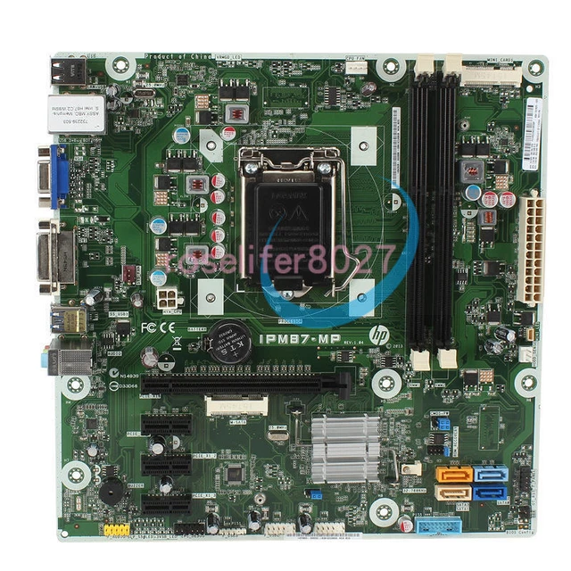 1PCS HP PEGATRON IPM87-MP Intel H87 Motherboard LGA 1150 DDR3 EUR 67,80 ...